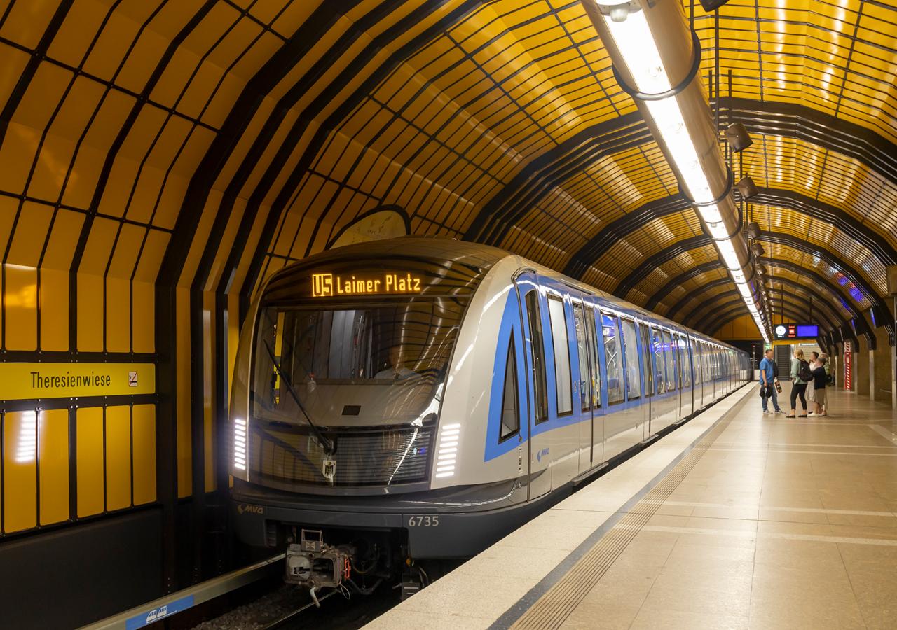 München unterwegs | U-Bahn: Neue Bahnzüge auf der Linie U5 München unterwegs | U-Bahn: Neue Bahnzüge auf der Linie U5